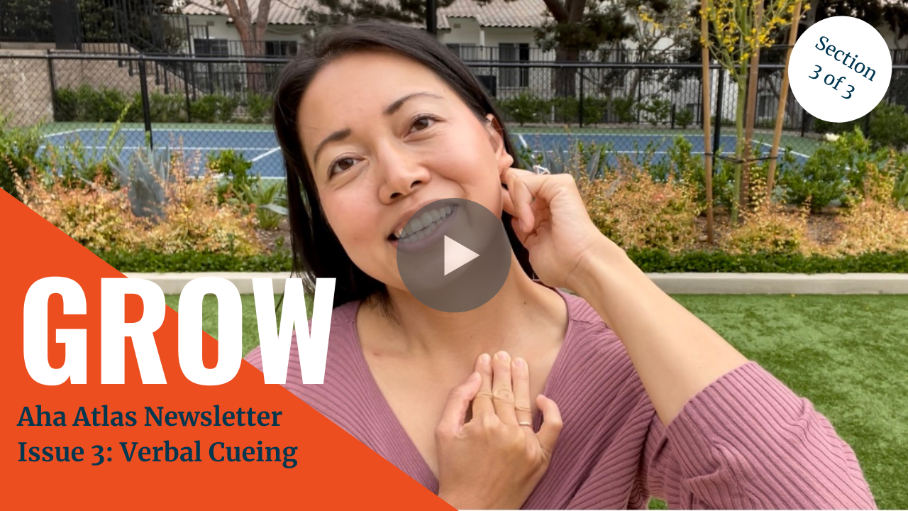 Issue 3: Verbal Cueing — Aha Atlas