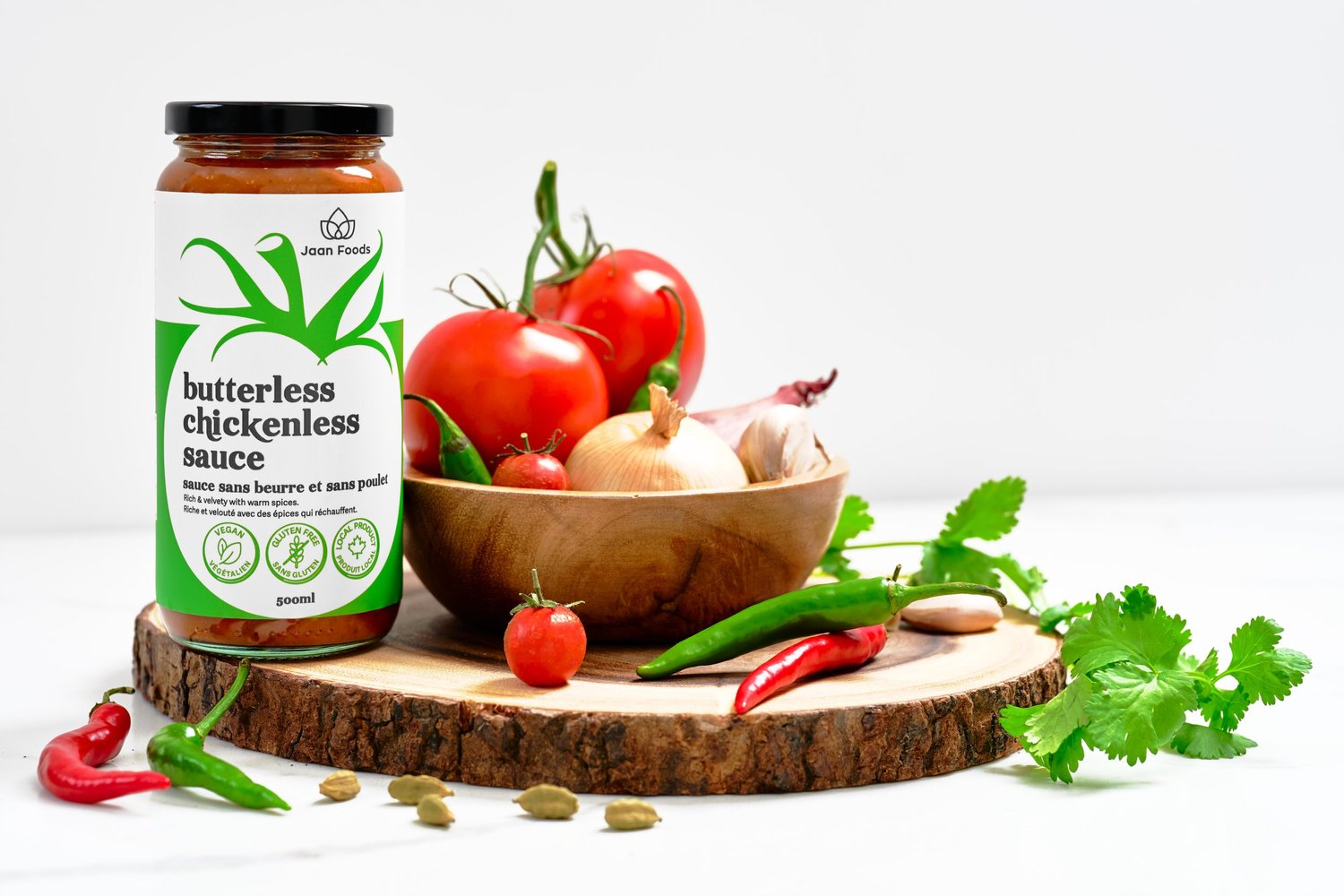 Jaan Foods Vegan Sauce Packaging Refresh — Designfulhope