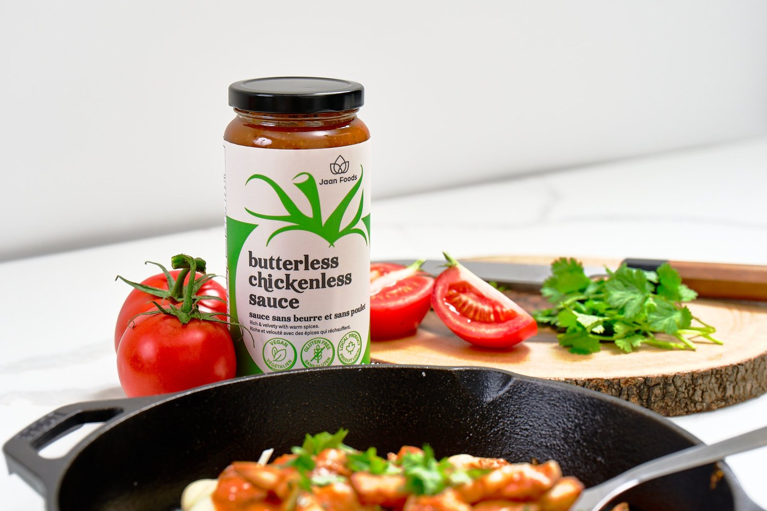 Jaan Foods Vegan Sauce Packaging Refresh — Designfulhope