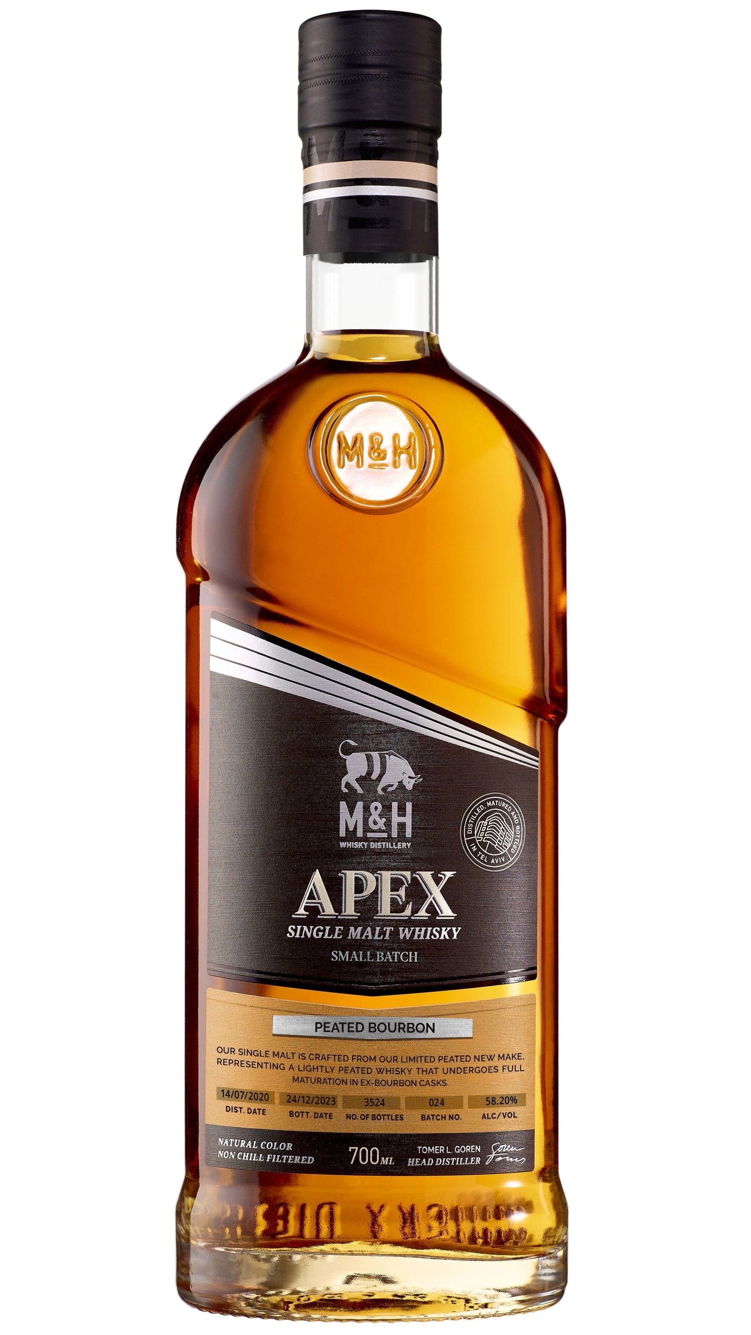 MH APEX Peated Bourbon | Discover and Savor Peated Bourbon — Selected Malts