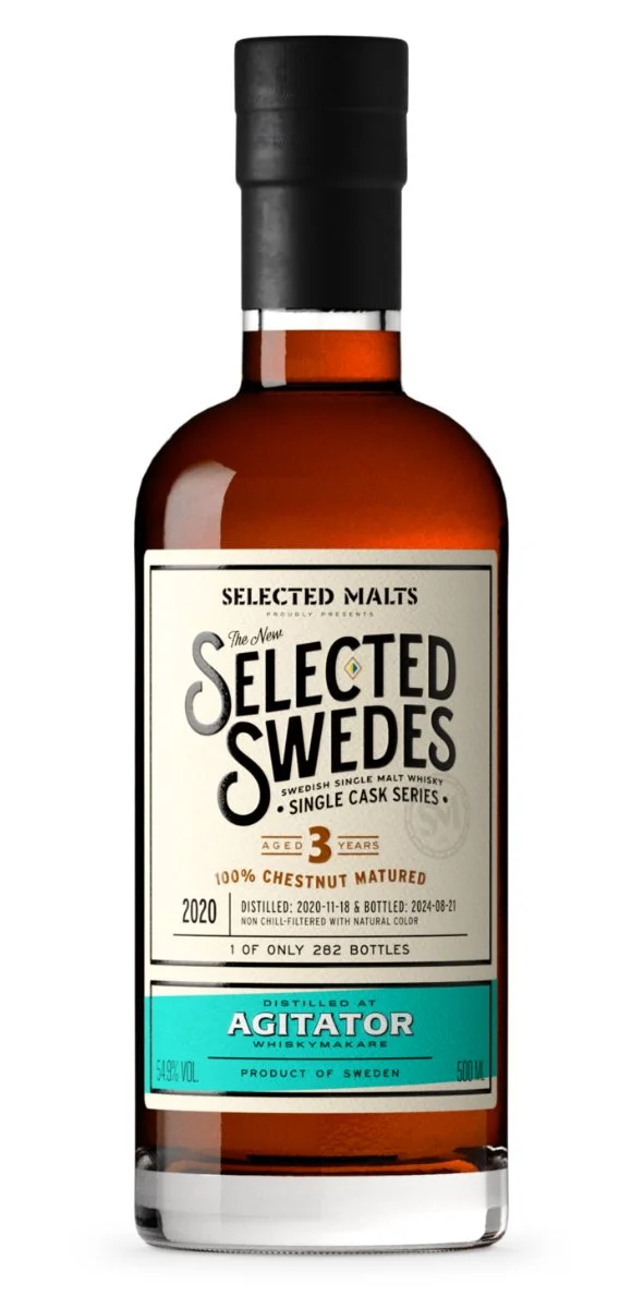 Selected Swedes Agitator Chestnut | Discover Swedish Whisky Today ...