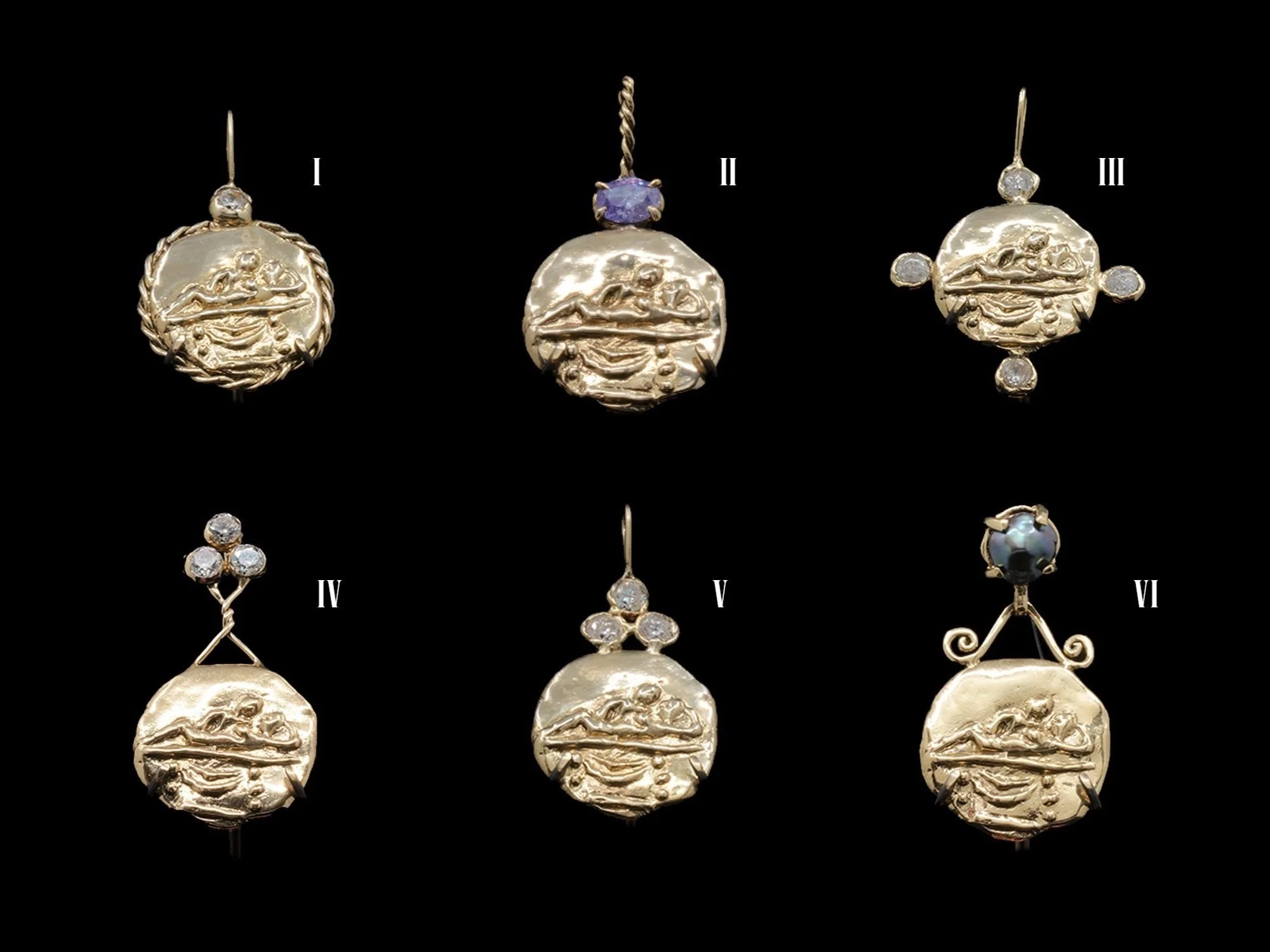 HYPNOS PINKY RING — Plutonia Blue