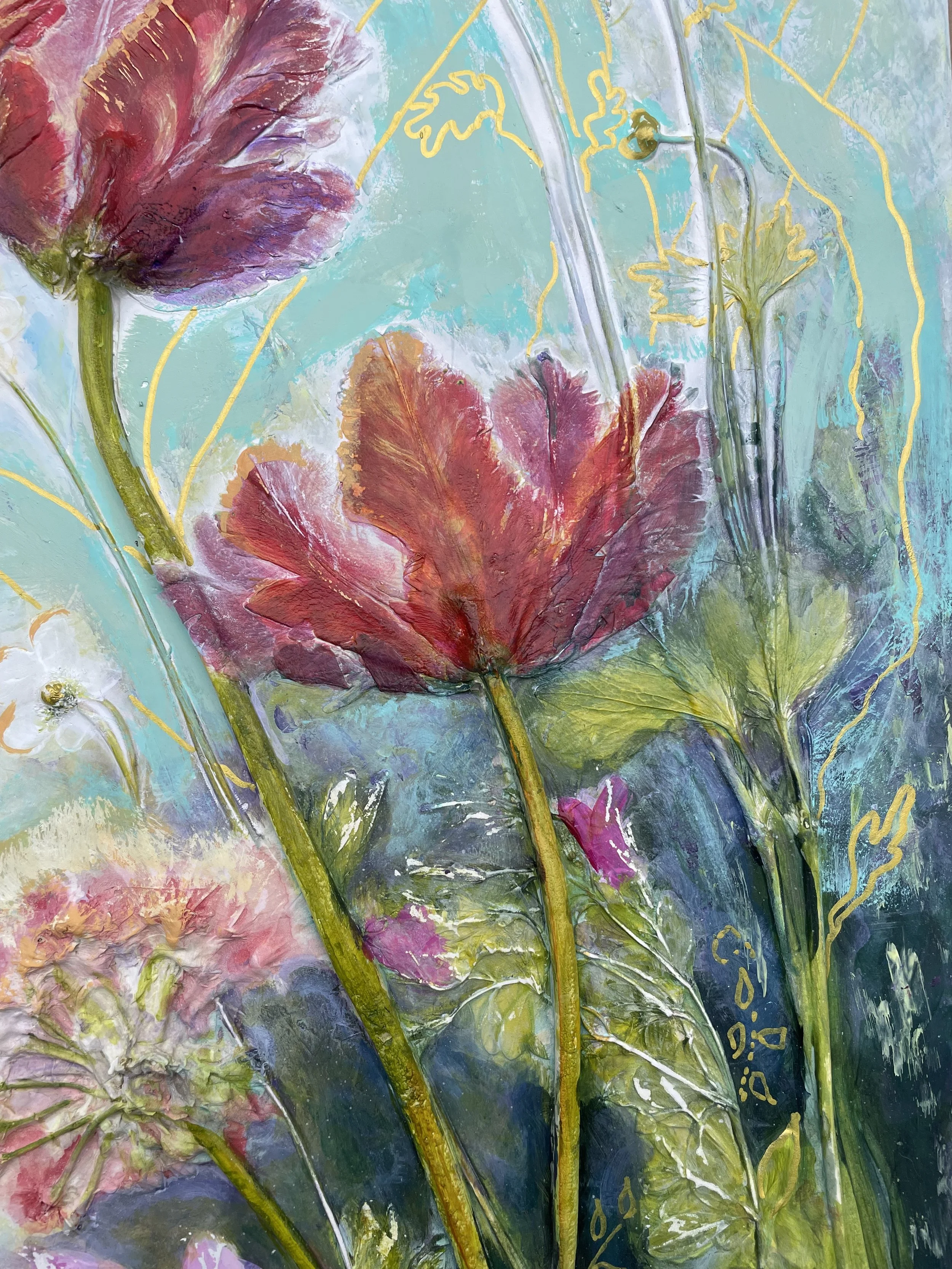 Floral Fresco Tablets | Discover Natural Artworks - Shop Now — Forage ...