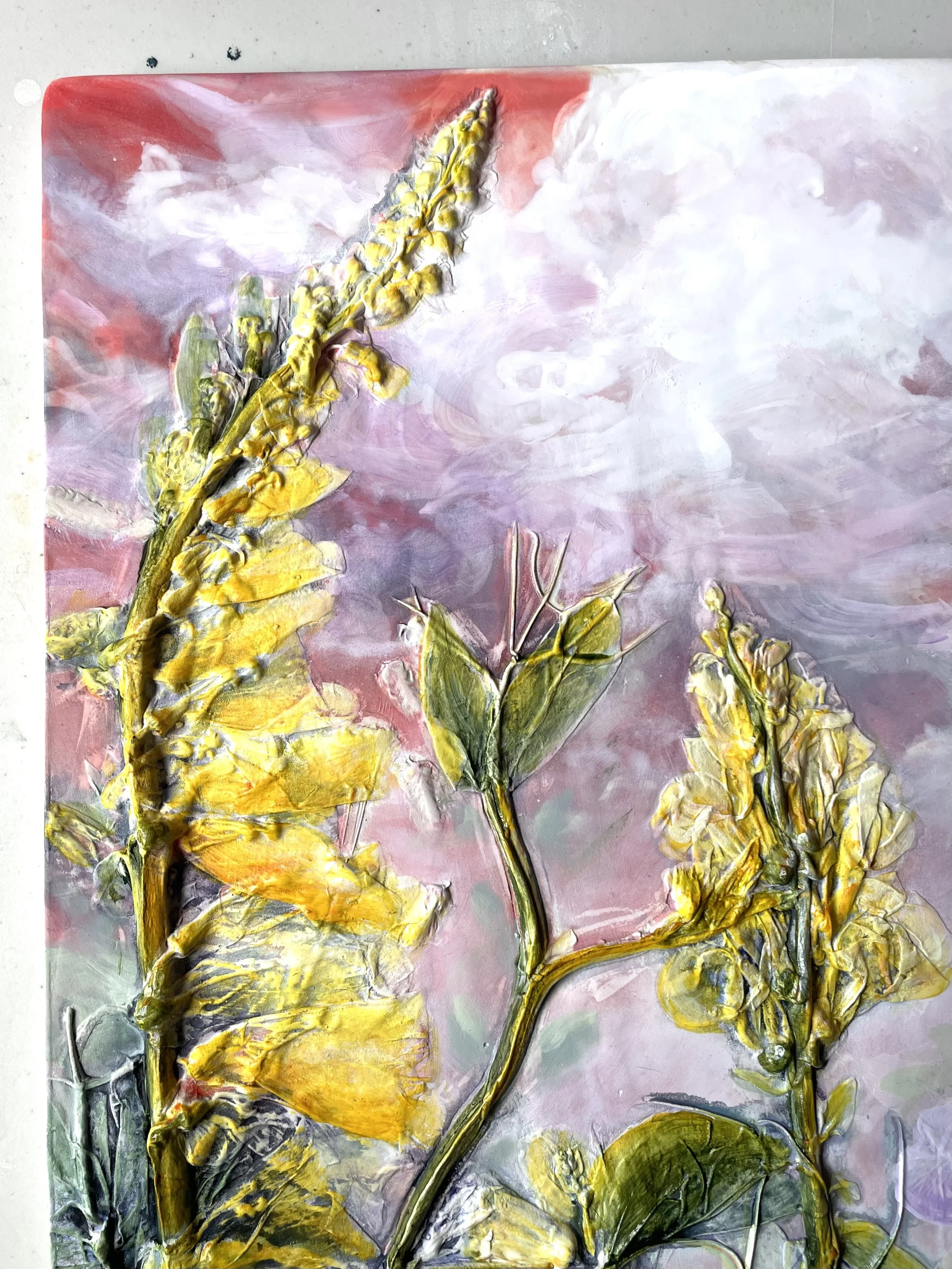 Floral Fresco Tablets | Discover Natural Artworks - Shop Now — Forage ...