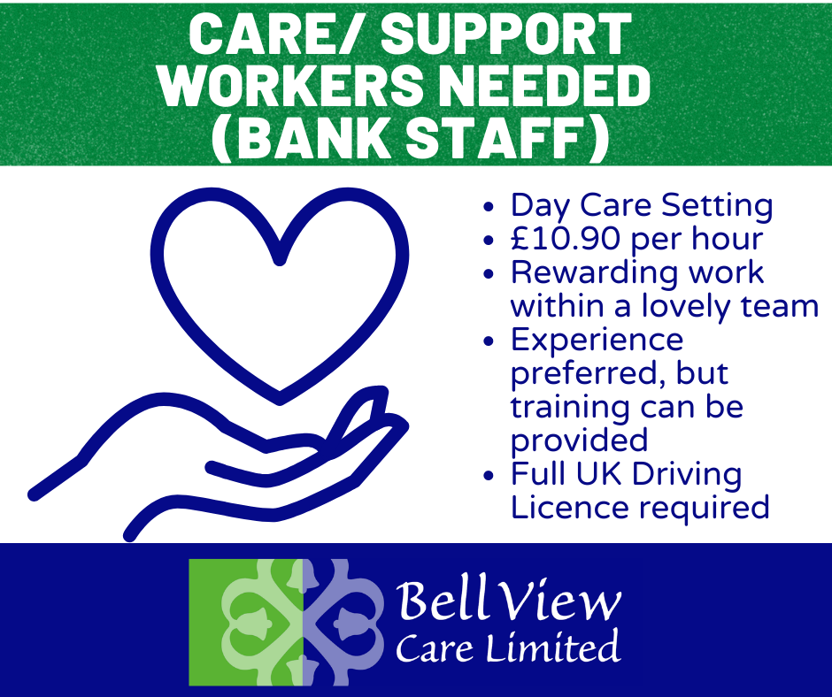 Recruitment — Bell View Charity