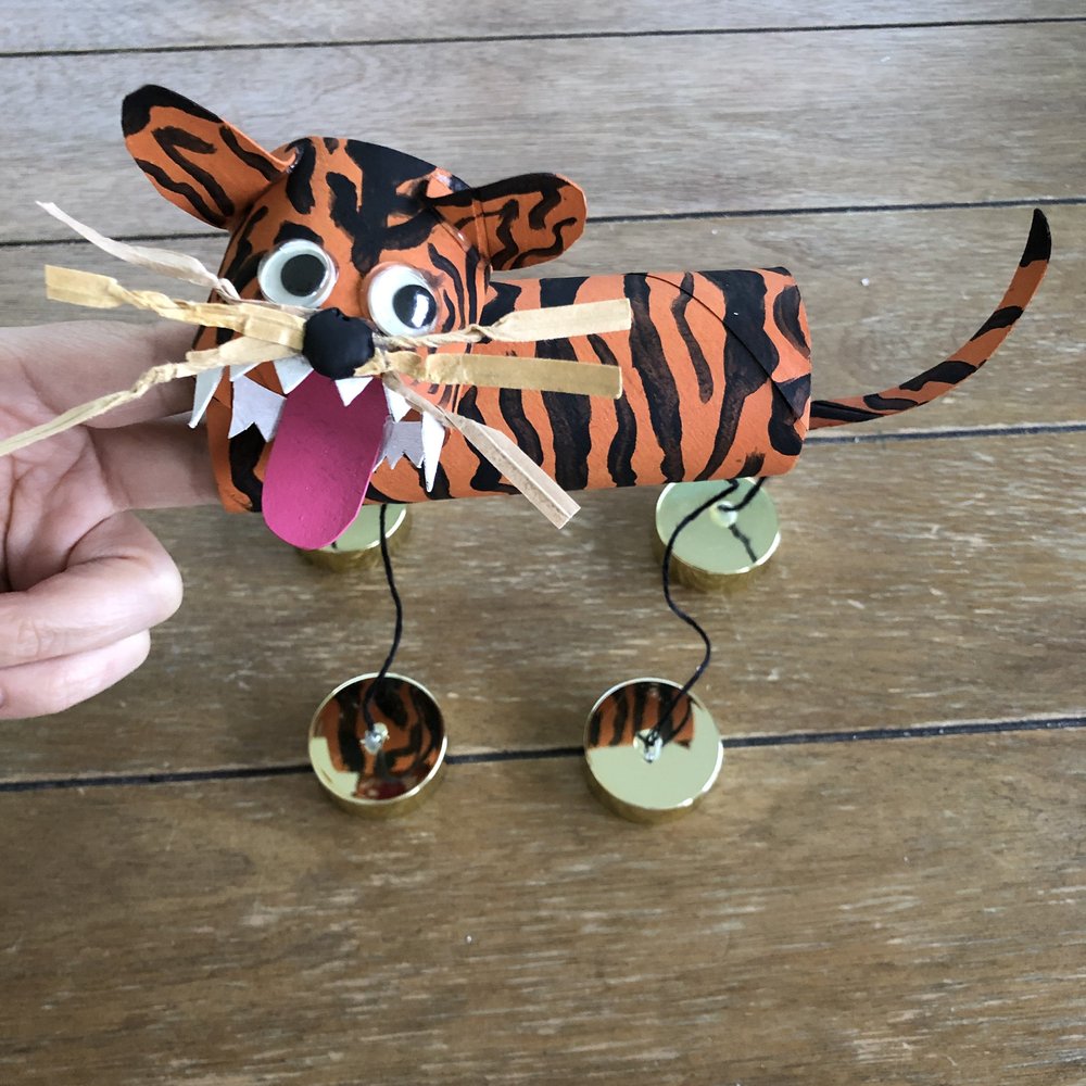 Make: DIY Tiger Puppet — Austin Creative Reuse