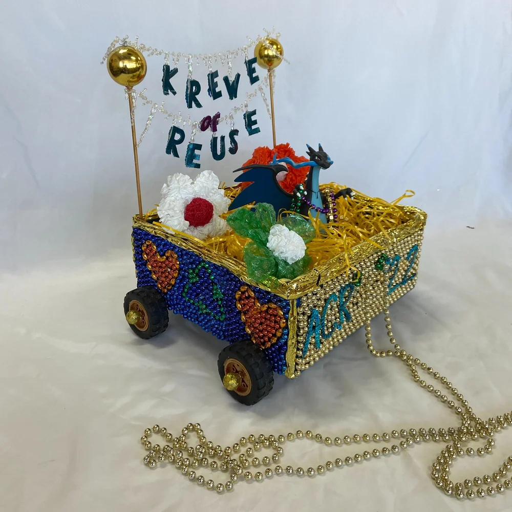 Make: Mardi Gras Mini Float — Austin Creative Reuse