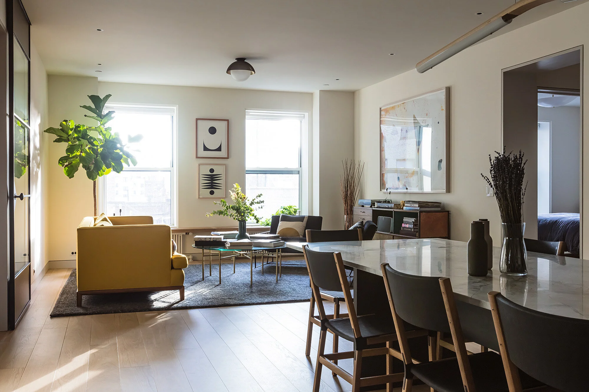 Combining Two Units in a Brooklyn Heights Loft Building — Shapeless Studio