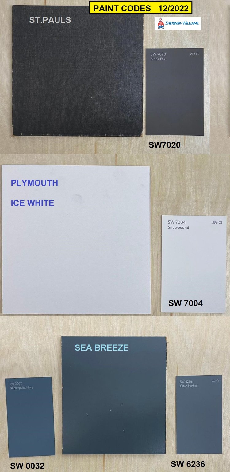 Paint Codes — CraftMark Cabinets