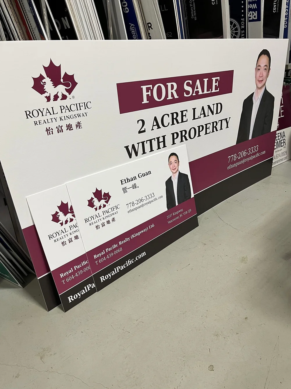 Coroplast Signs & Print Vancouver