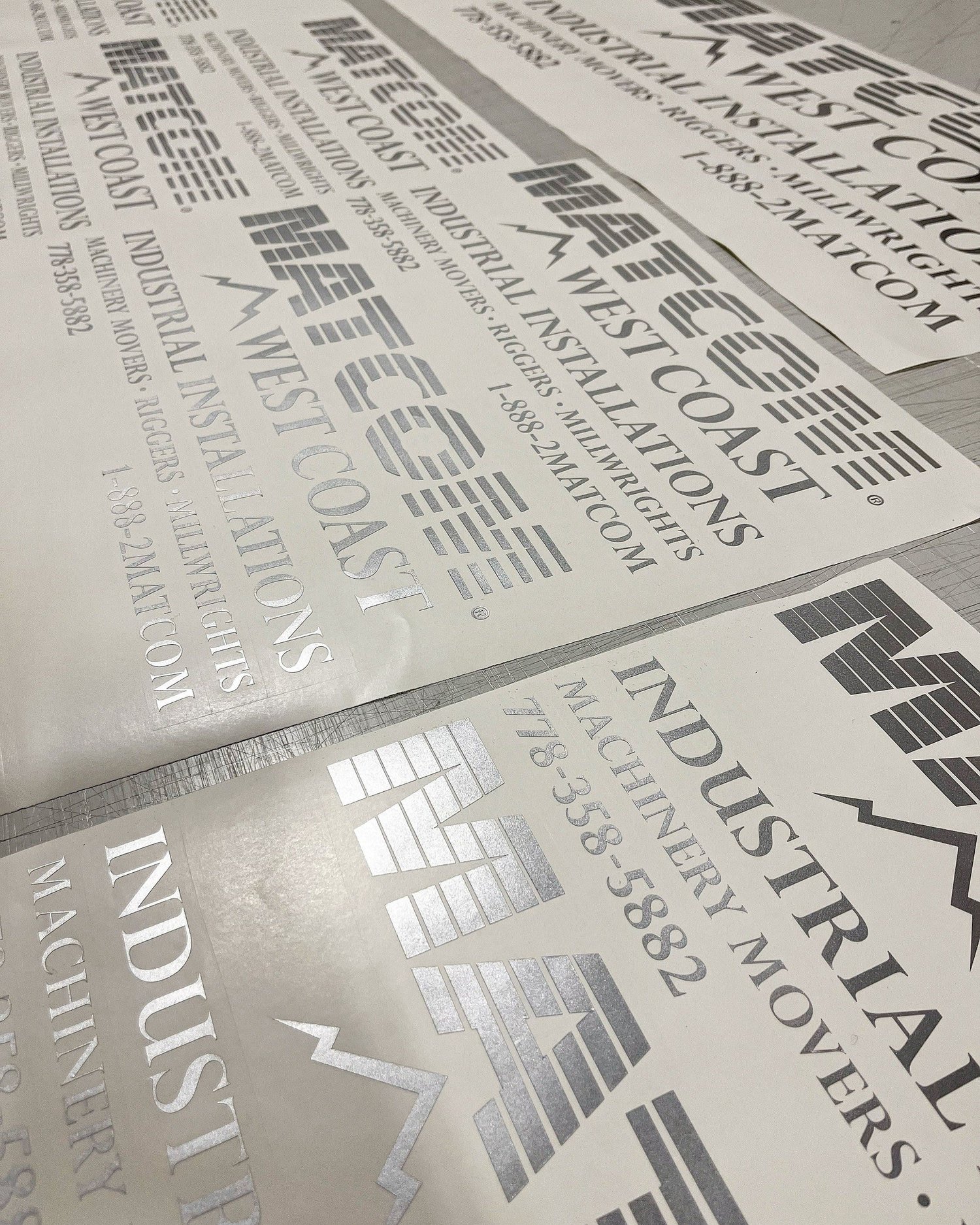 Vinyl Decals Vancouver | Cut Vinyl Lettering