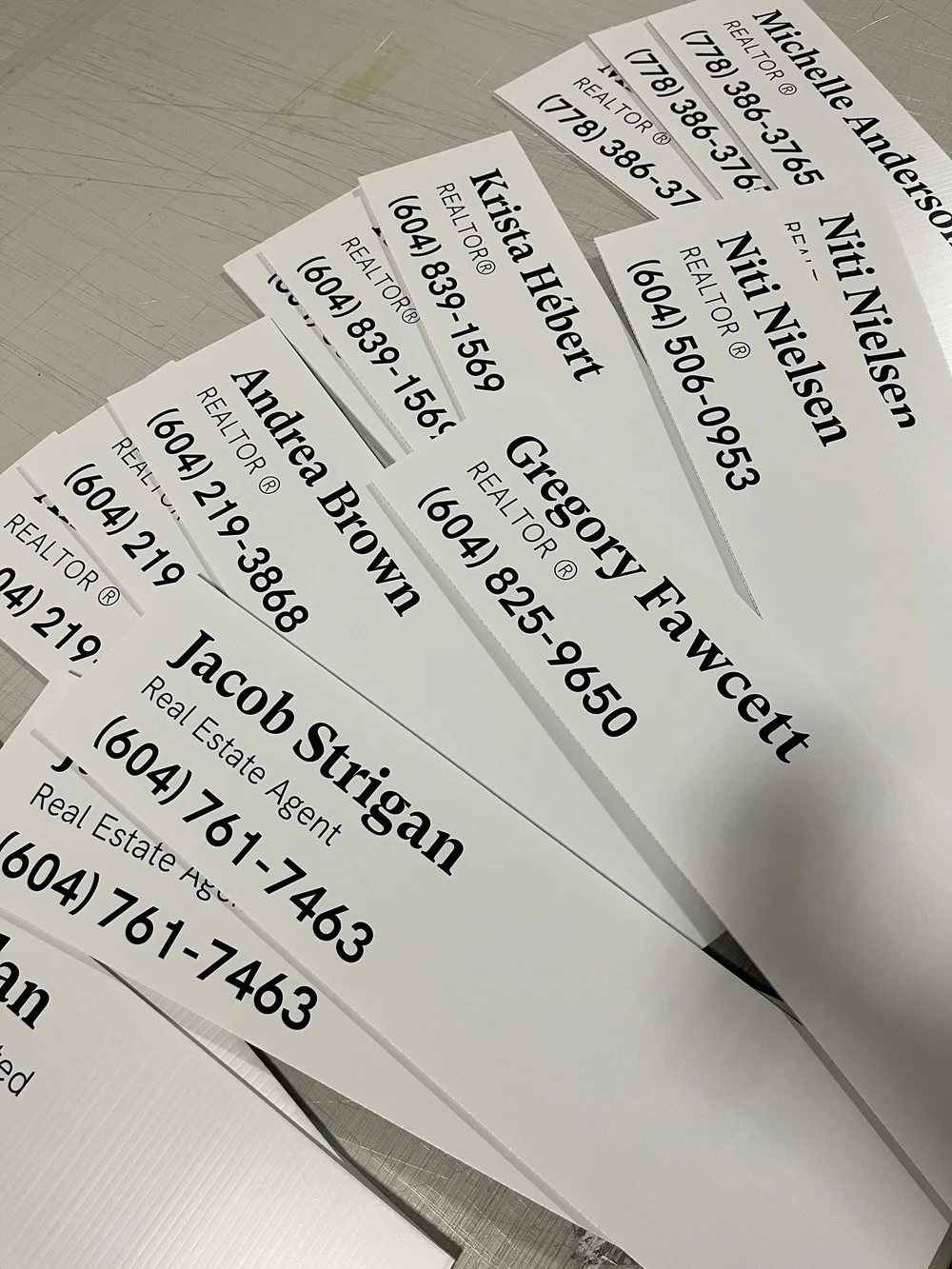 Coroplast Signs & Print Vancouver