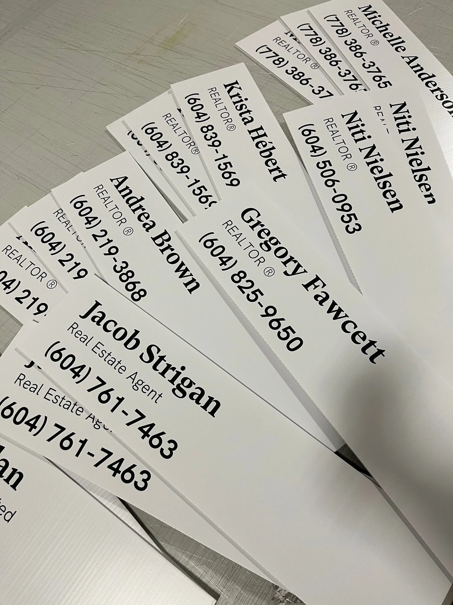 Coroplast Signs & Print Vancouver