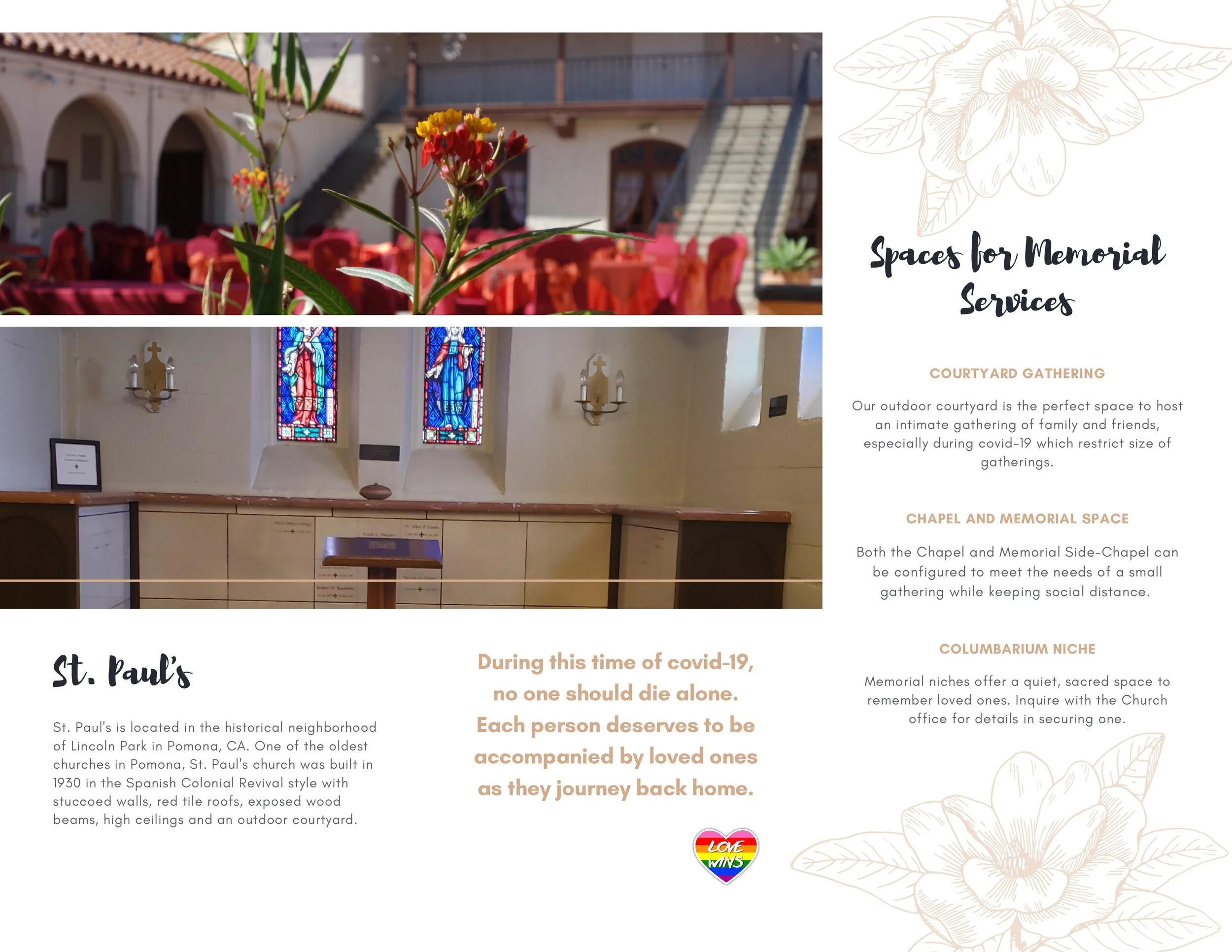 Memorial Service — St. Paul's Episcopal Church Pomona
