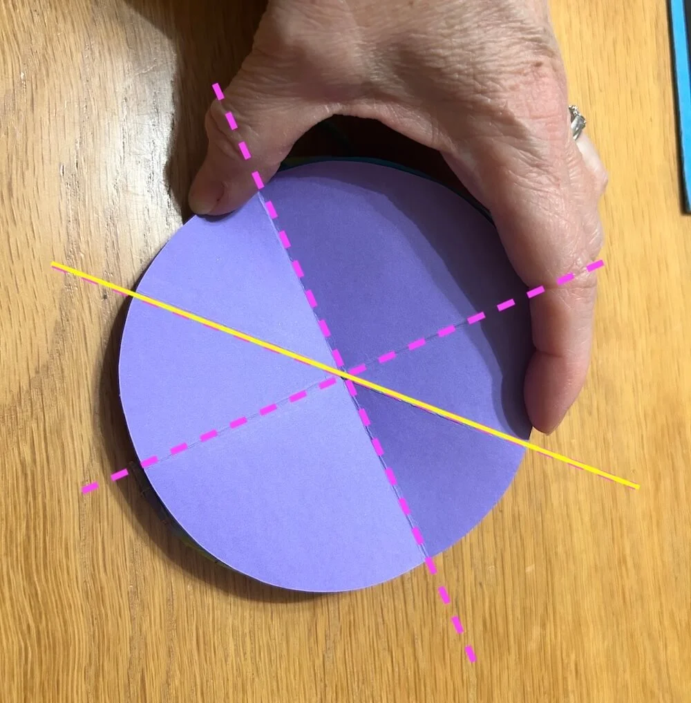 Circular Origami Books — Golnar Parry Designs