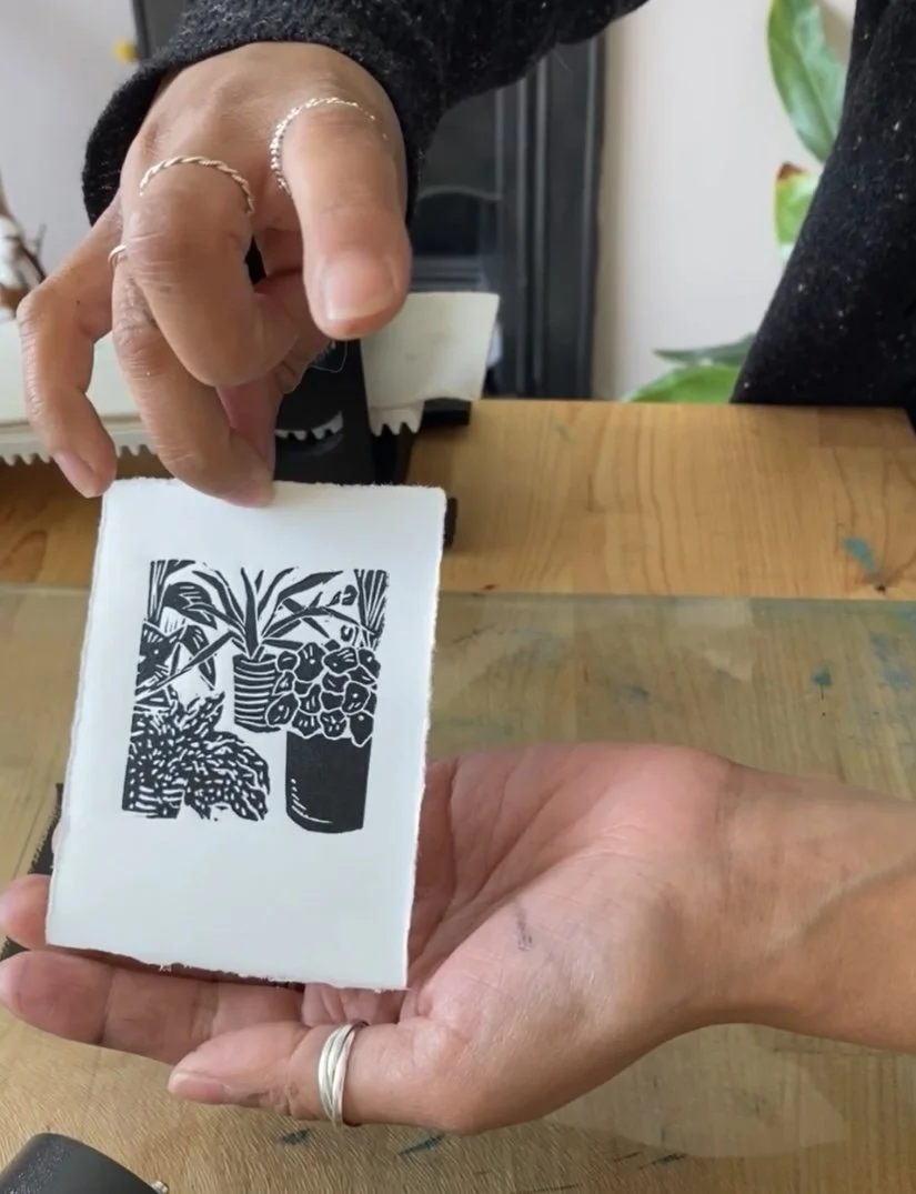 Safa Aslam Original Handmade Prints made in Bristol