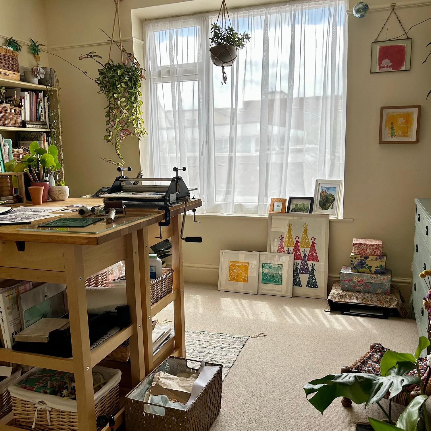 Safa Aslam Original Handmade Prints made in Bristol