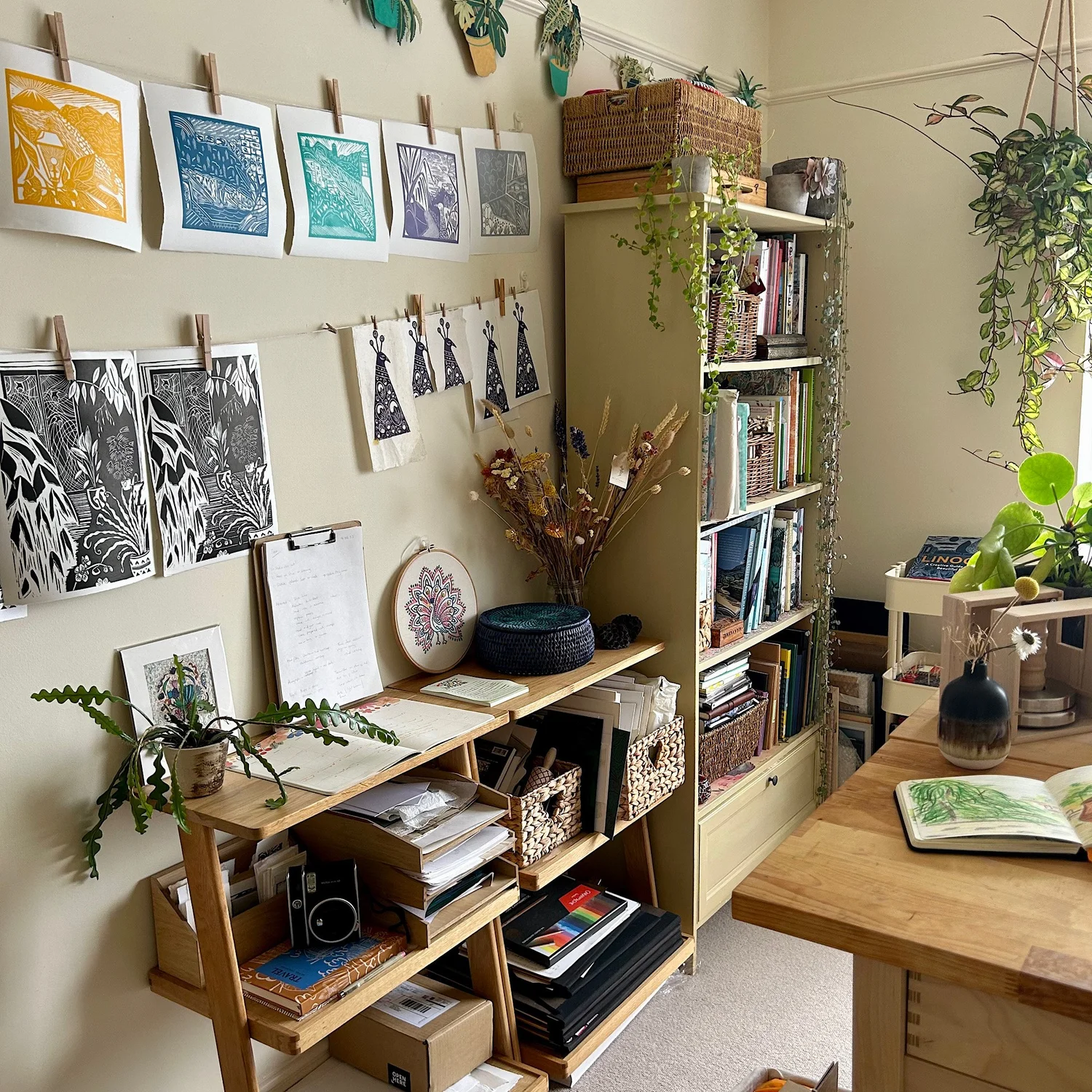 Safa Aslam Original Handmade Prints made in Bristol