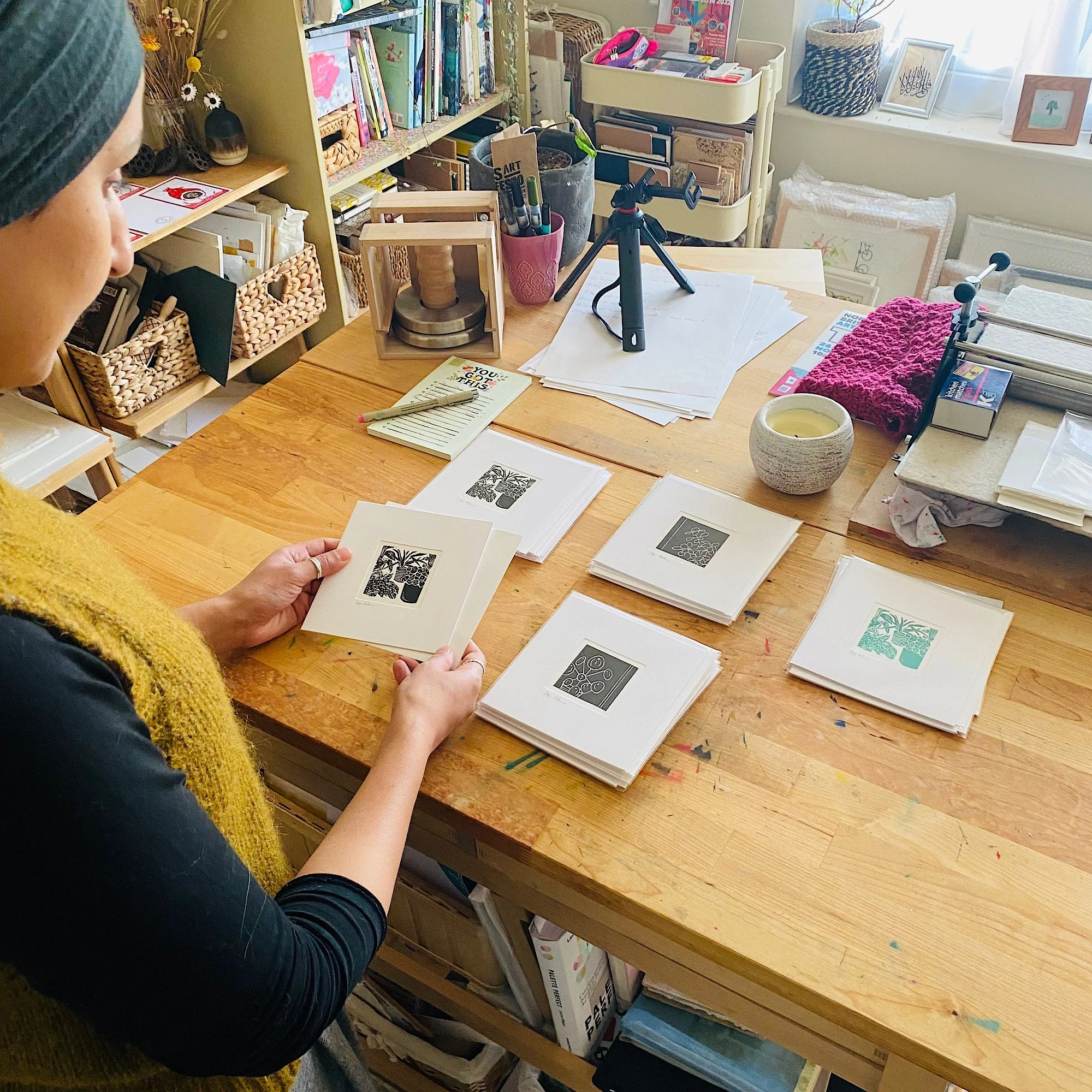 Safa Aslam Original Handmade Prints made in Bristol