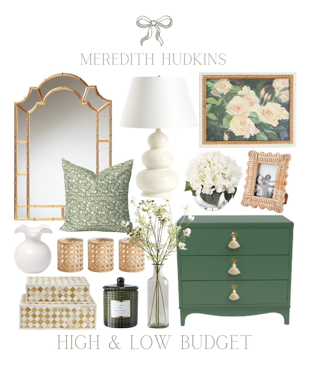 High And Low Budget: Home Decor — Meredith Hudkins