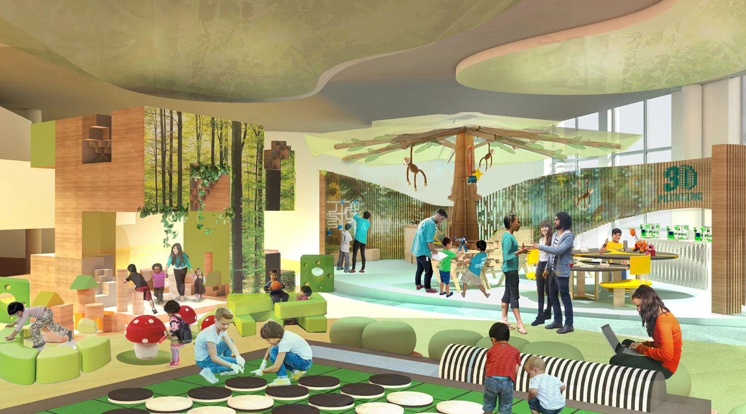 Interactive Architecture For Kids