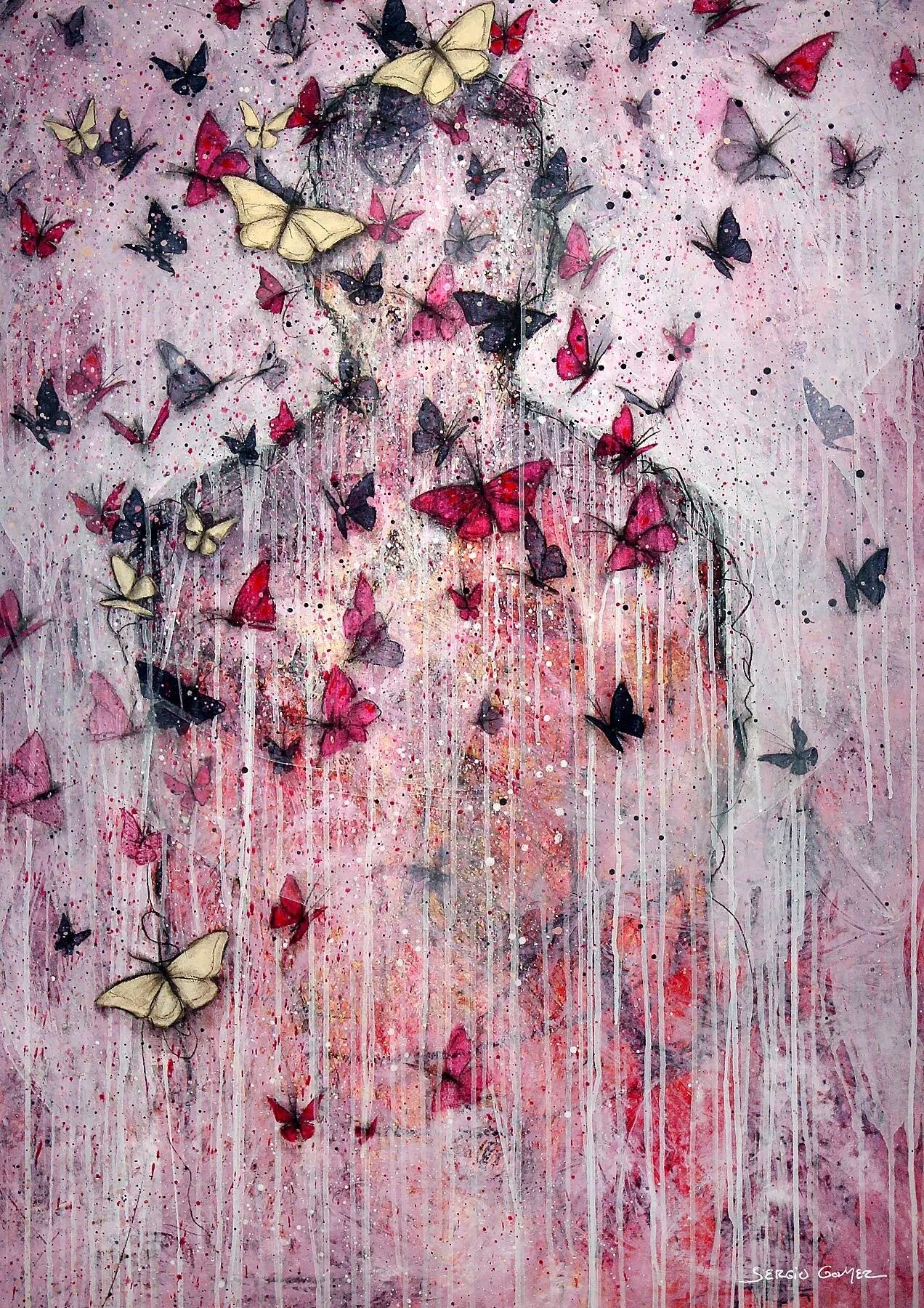 Pink Butterfly Tumblr