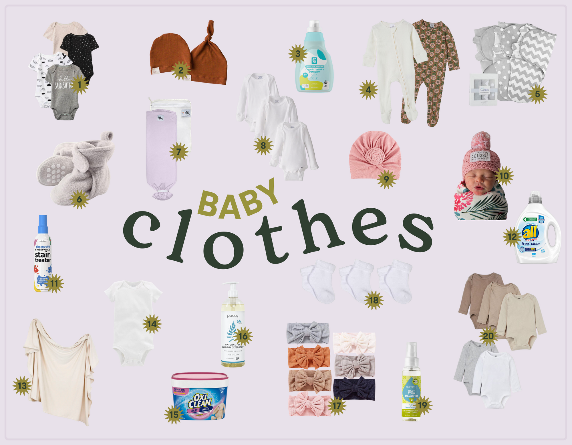 Baby Things List