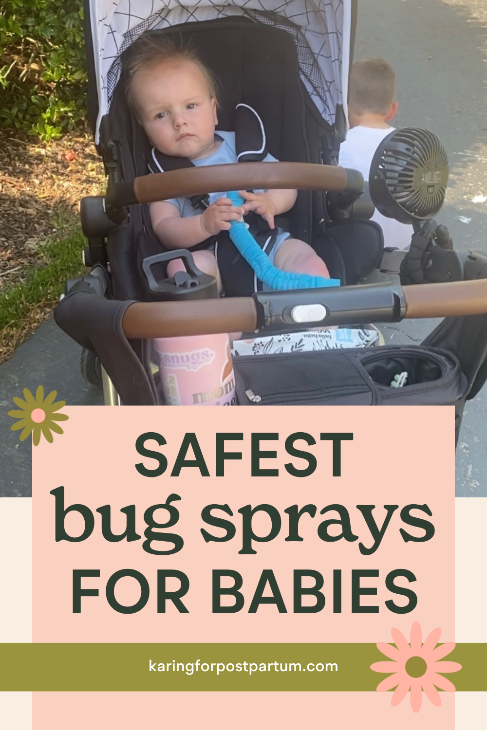 Safest Bug Sprays for Babies | Karing for Postpartum