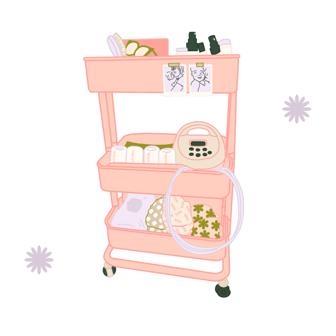 The Nursing Cart Checklist | Karing for Postpartum