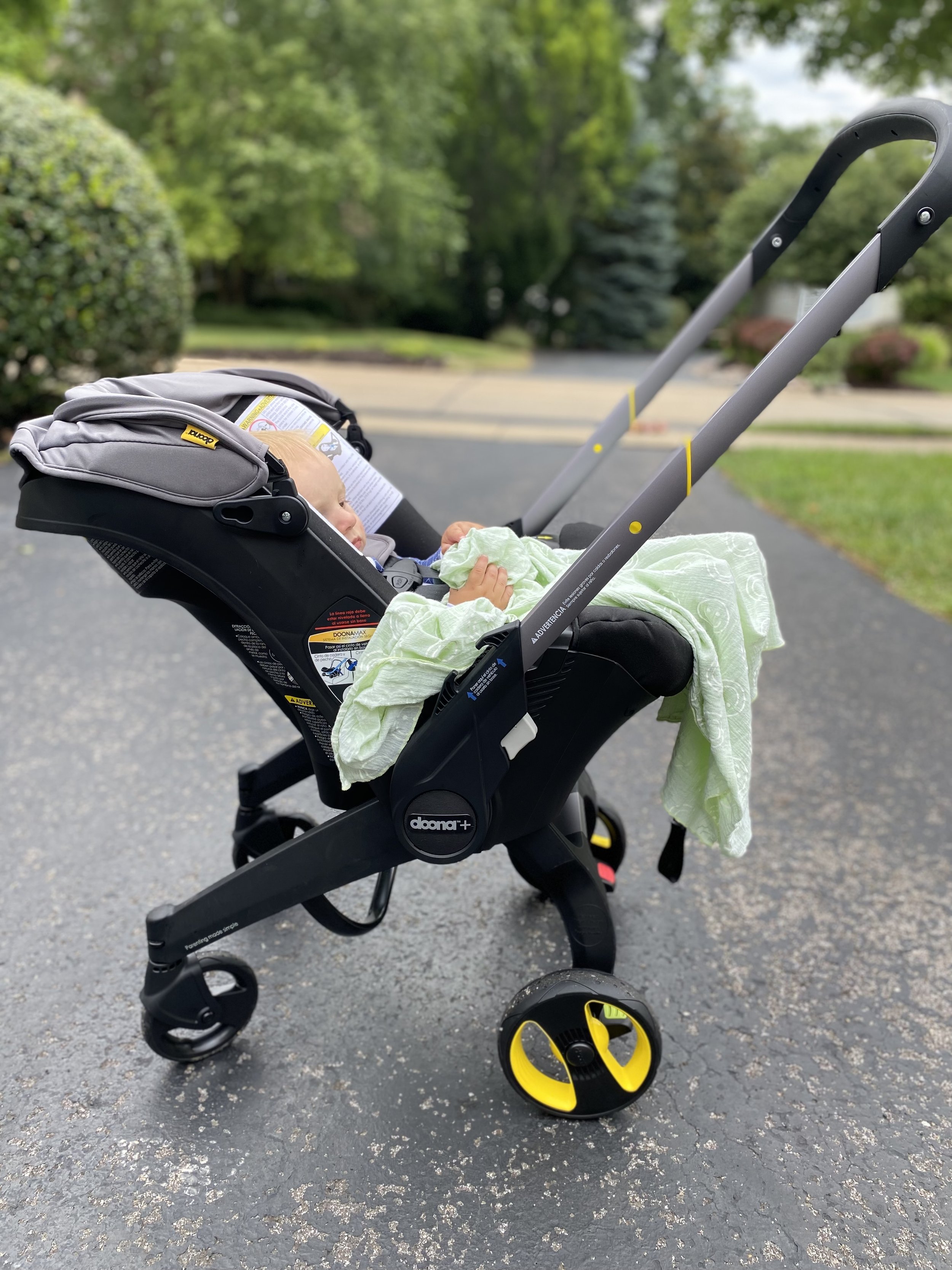 How long can you use a doona stroller discount