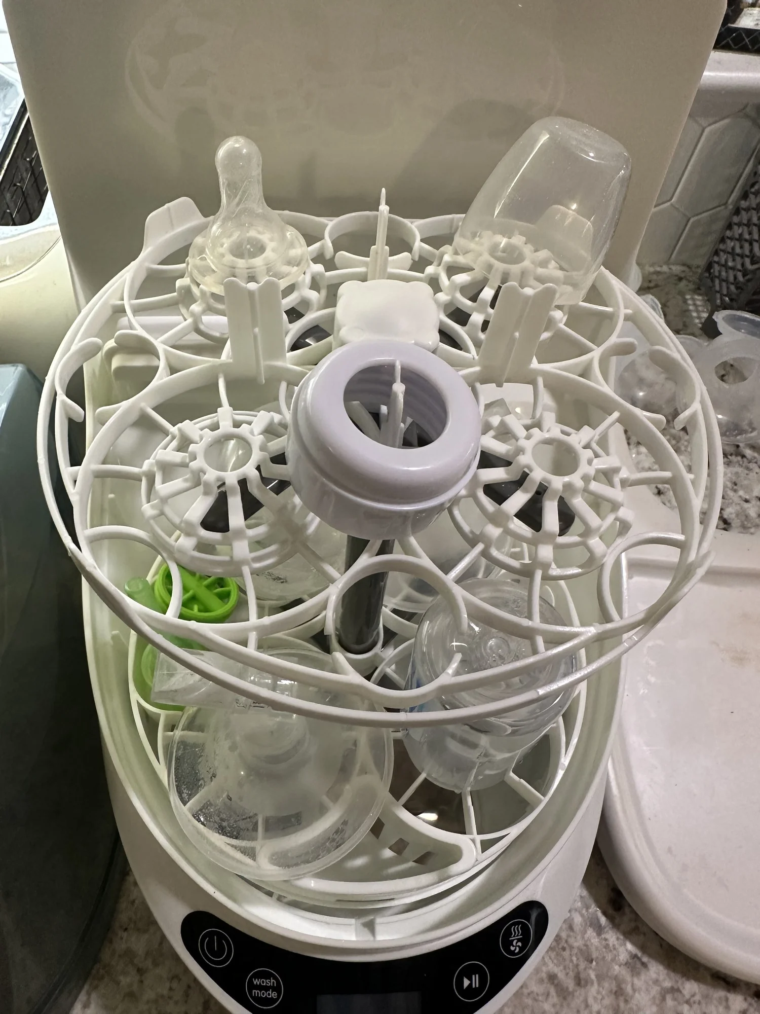 Baby Brezza Bottle Washer Review from a Mom of 5 | Karing for Postpartum