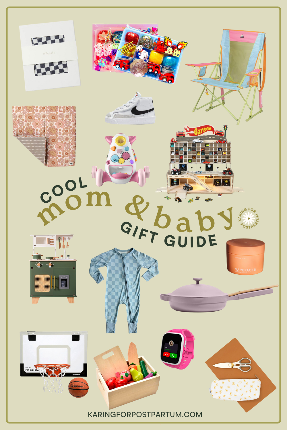 the cool mom & babe gift guide | Karing for Postpartum