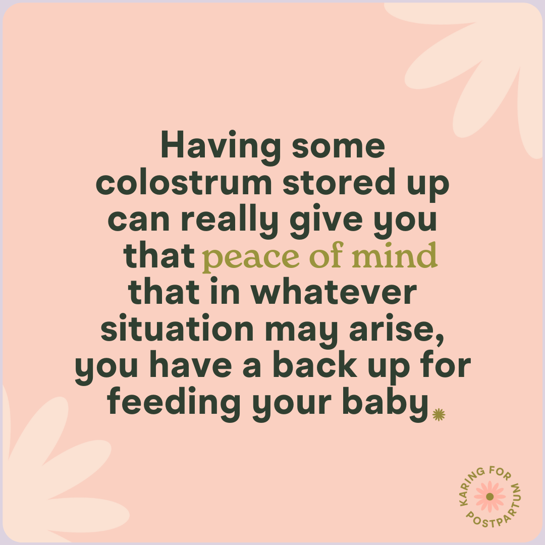 All About Colostrum | Karing for Postpartum