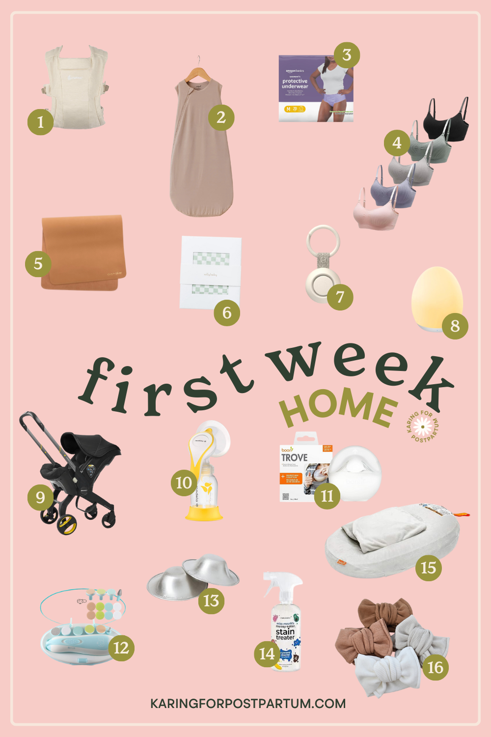 what I’m using the most with my newborn- 1st week home | Karing for ...