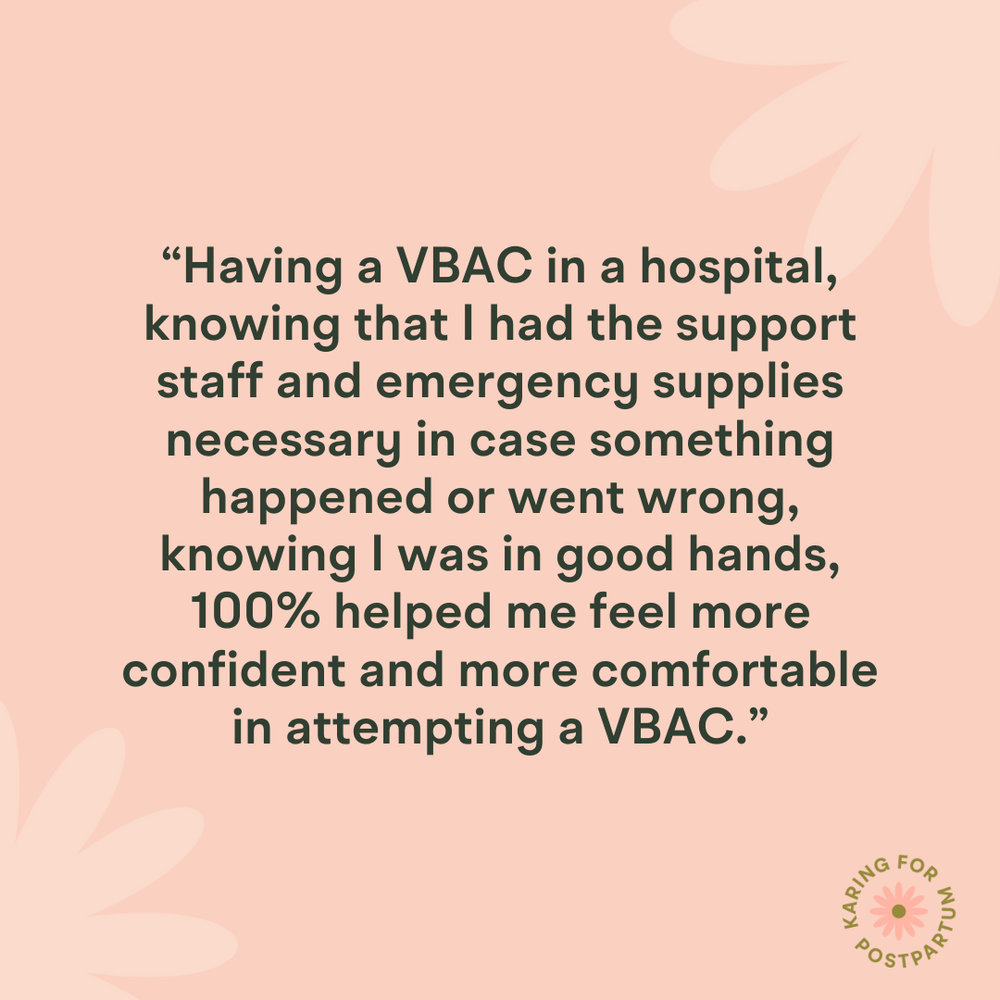 VBAC 101: What to Know About a Vaginal Birth After Cesarean | Karing ...
