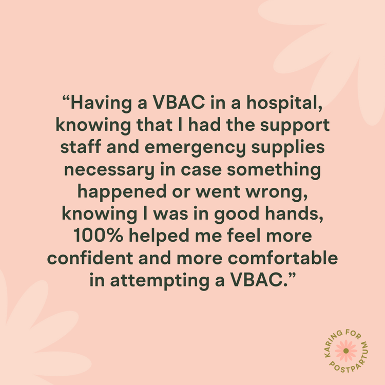 VBAC 101: What to Know About a Vaginal Birth After Cesarean | Karing ...
