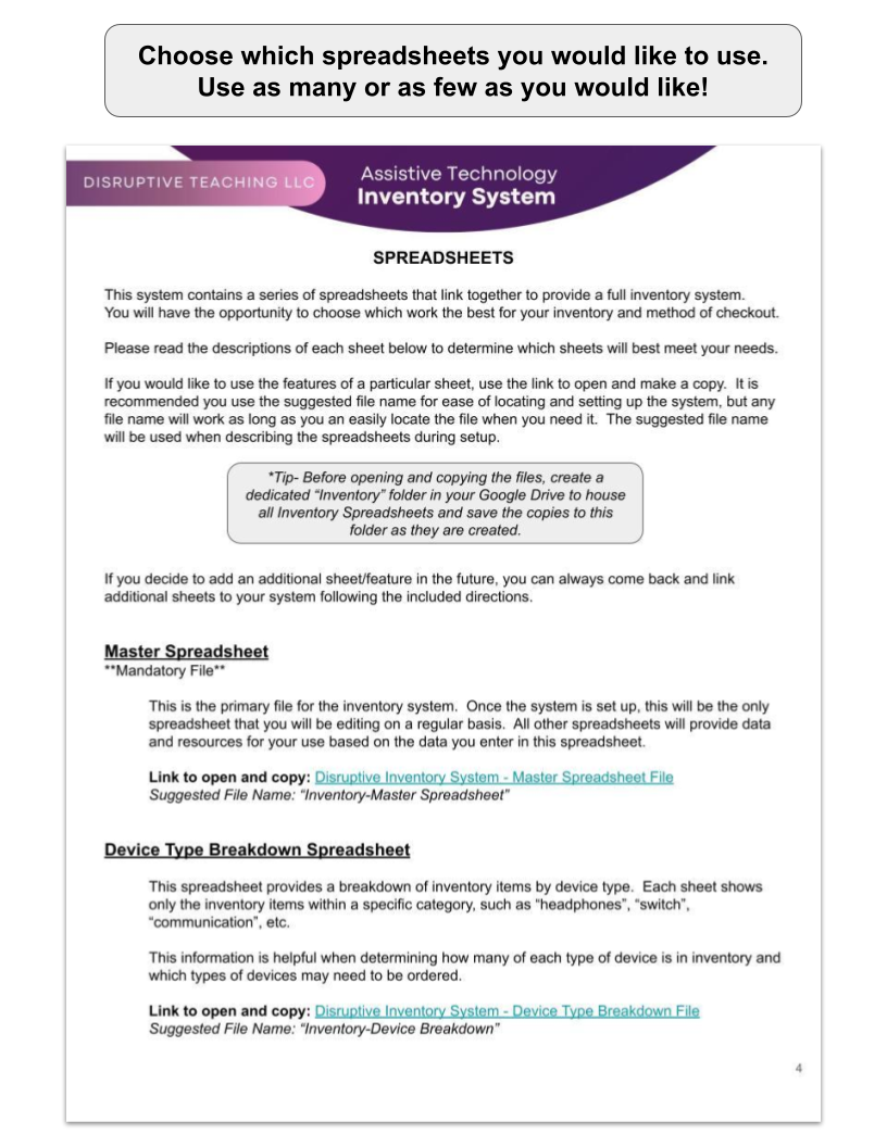 Assistive Technology Inventory System — Innov-AT