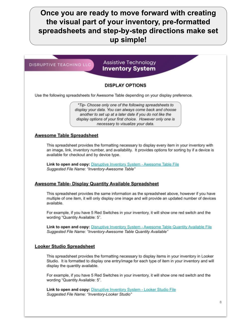 Assistive Technology Inventory System — Innov-AT