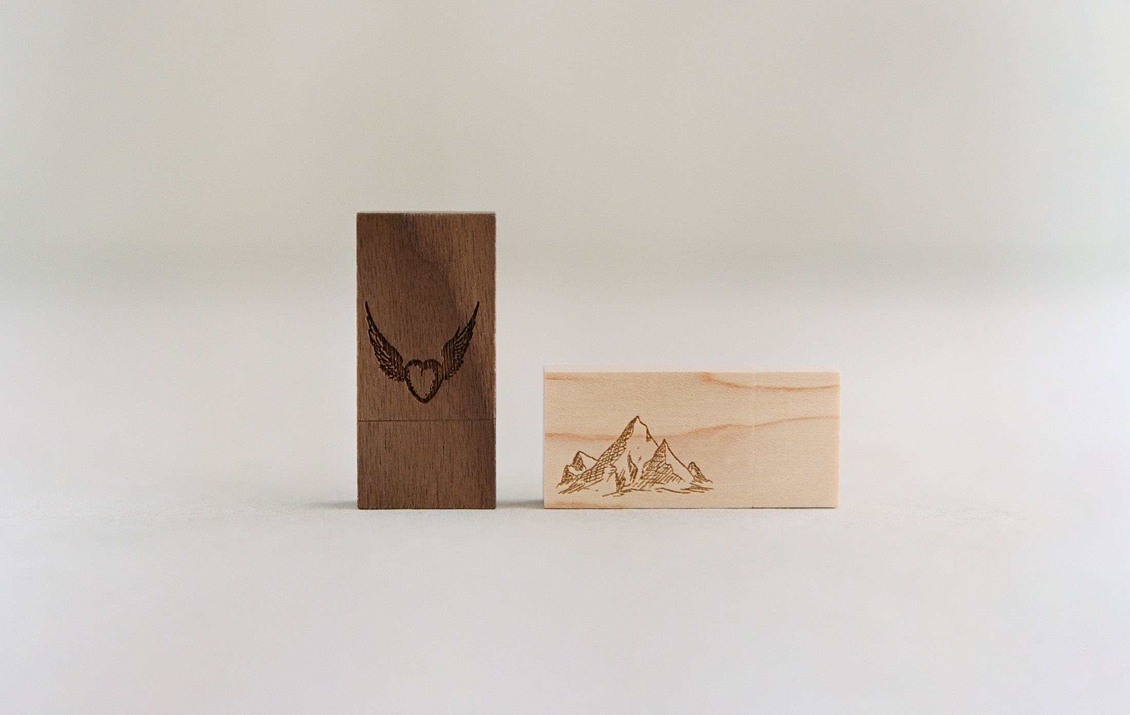 Personalised wood usbs — Atkins Lab