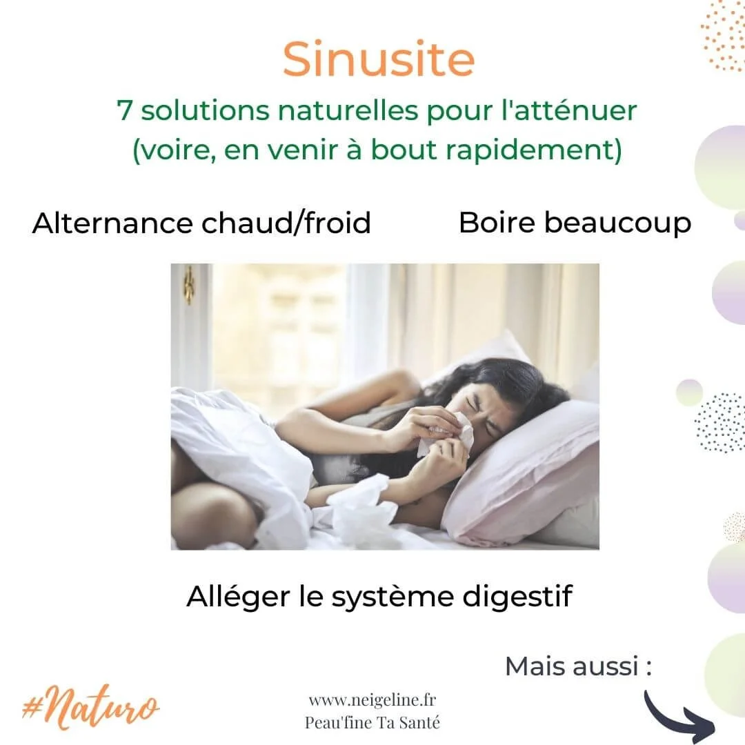 7 solutions naturelles pour lutter contre la sinusite — Massages ...