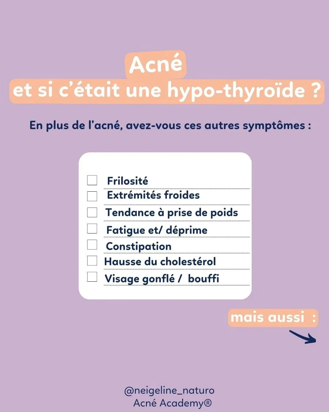 “Pourquoi je n’arrive pas à me débarrasser de mon acné ?” — Neigeline ...