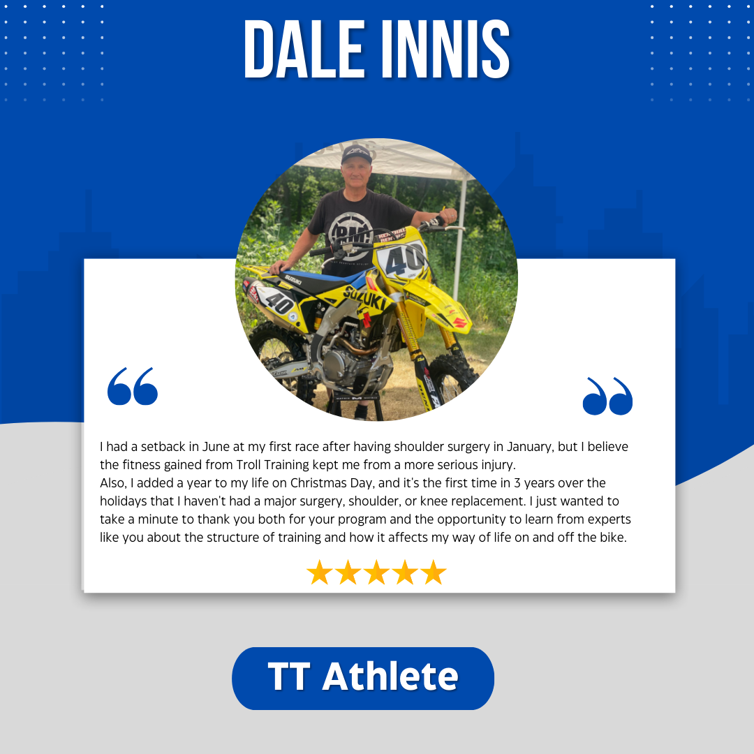 The PREMIER online motocross training program, used by hundreds of ...