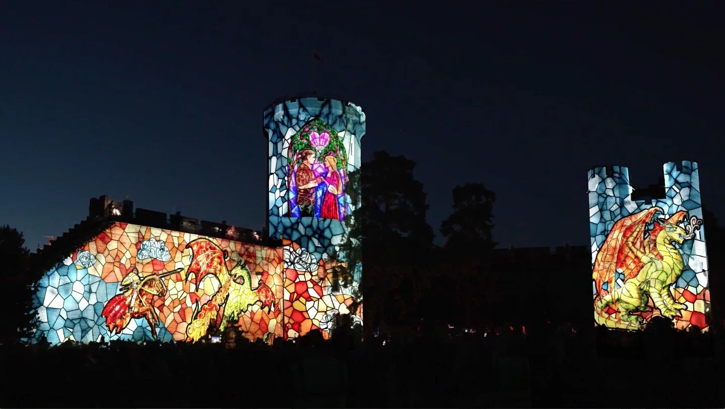Warwick Castle Projections — Michael Motions