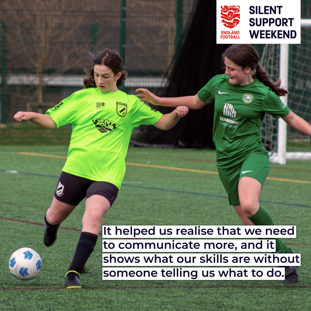 How silence on the sidelines can help girls find their voice on the ...