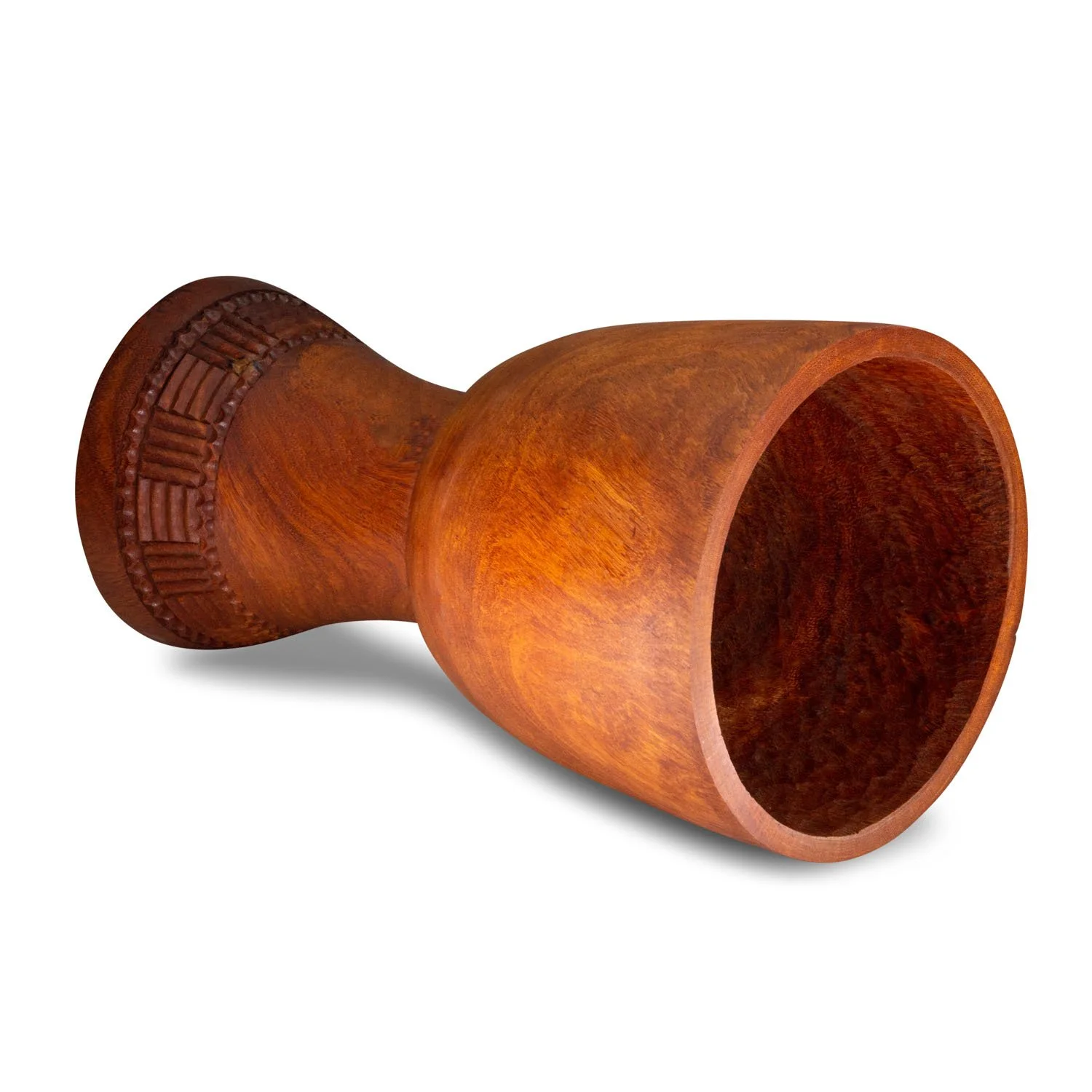 Mali Djembe shell hand carved from Lenke, lenge wood professional ...