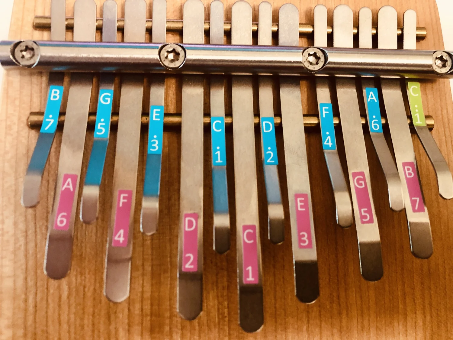 Kalimba HOKEMA model B15 - Clases de Kalimba