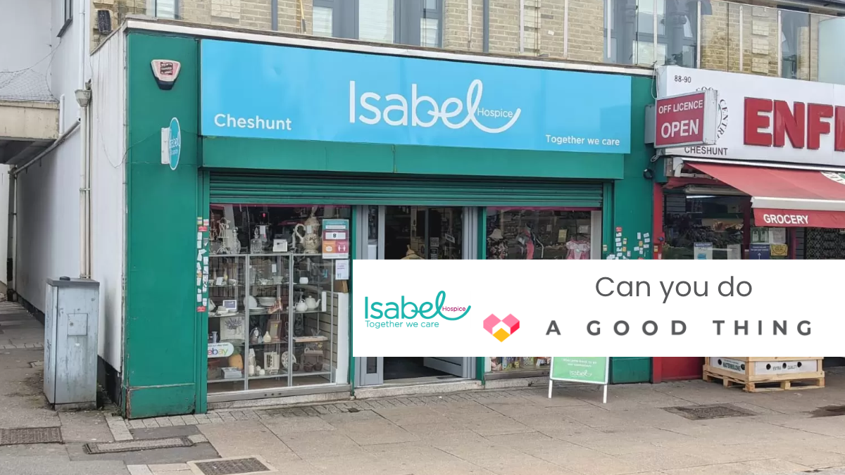 Isabel Hospice in Hertfordshire is in need of warehouse equipment — A ...