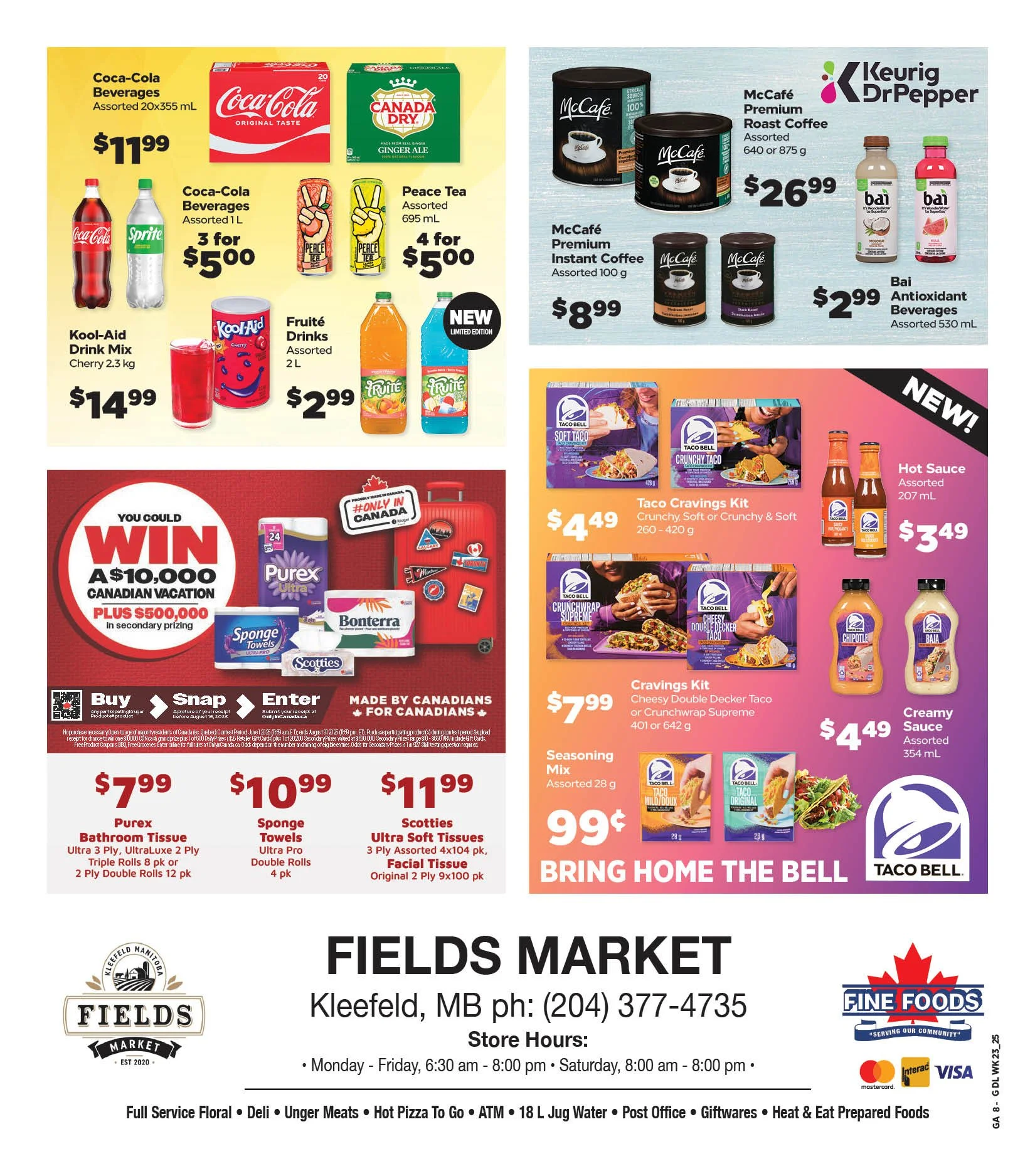 Weekly Flyer — Fields Market