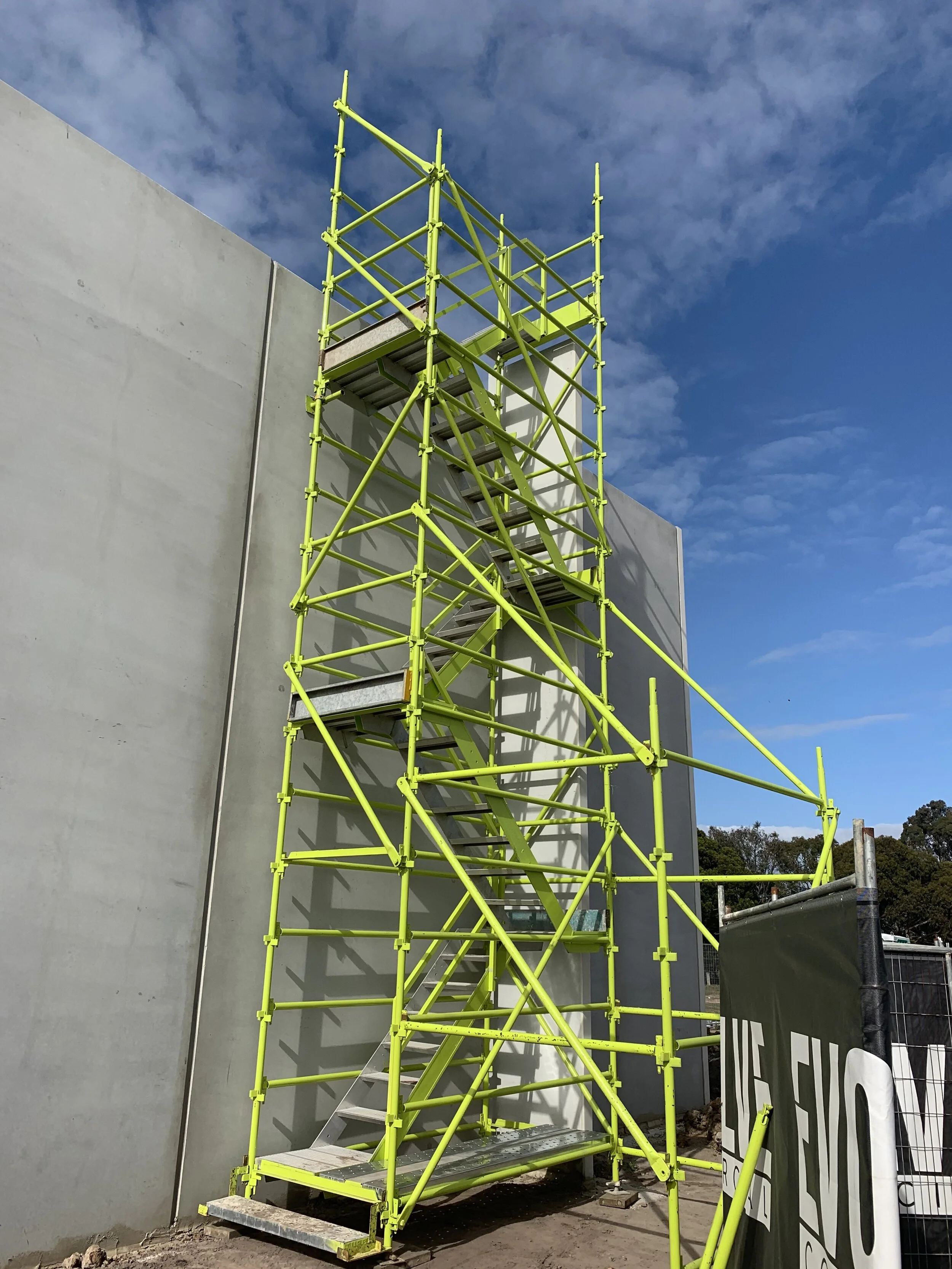 Lime Scaffolding