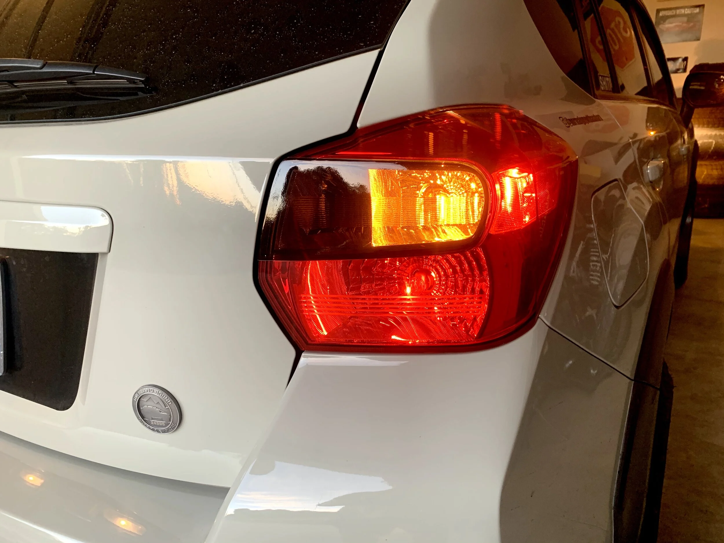 Blackout Taillight Tint Overlays for 2013-16 Subaru Impreza Hatchbacks ...